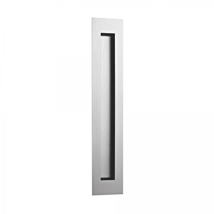 Stainless steel flush handle 300mm - Decor Handles
