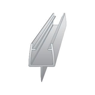 CENTRE LIP SHOWER SEAL - 2.5m Length - Decor Handles